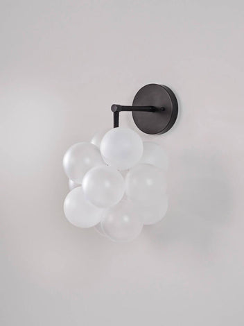 The Frosted Glass Bubble Sconce | The Light Factory